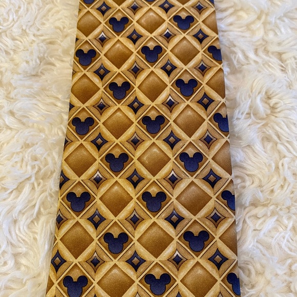 Disney | Accessories | Disney Mickey Mouse Silhouette Necktie | Poshmark